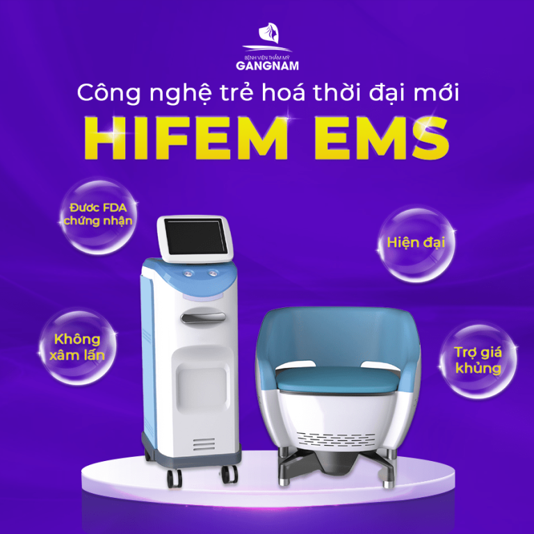 HIFEM EMS - CÔNG NGHỆ TRẺ HÓA “CÔ BÉ” THẾ HỆ MỚI